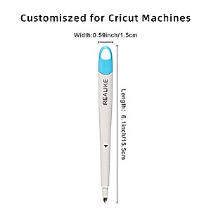 REALIKE Scoring Stylus for Cricut Maker 3/Maker/Explore 3/Air 2/Air/One, Score Fold Lines Pen for Cards, Envelopes, Boxes, 3D Projects,Scoring Tool for Cricut Accessories
