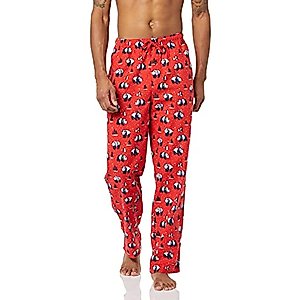 Amazon Essentials Men's Flannel Pajama Pant - Discontinued Colors, Red Panda, X-Large