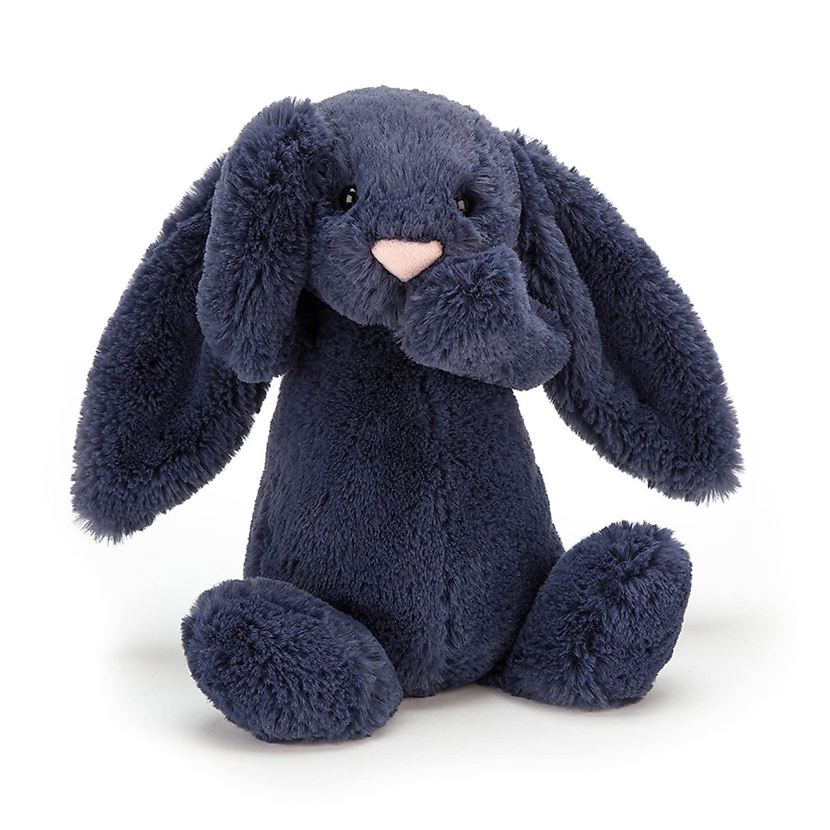 Jellycat Bashful Navy Bunny Stuffed Animal, Medium 12 inches | Rabbit & Bunny Plush Toy | Classic Children's Gift