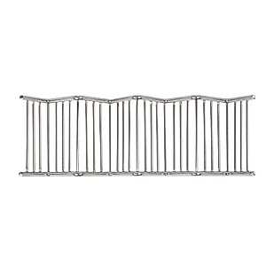 Restaurantware 7.1 Inch x 2.5 Inch Taco Stand 1 Rectangle Taco Rank - Fits 4 Tacos Reversible Silver Stainless Steel Taco Holder Dishwasher Safe For Hard Or Soft Shells