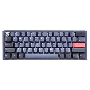 Ducky One 3 Mini Cosmic Blue 60% Hotswap RGB Double Shot PBT Quack Mechanical Keyboard Cherry MX Brown
