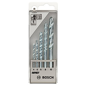 Bosch 1609200228 Masonry Drill-Set "Cyl-1" 5 Pcs