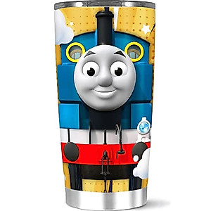 Tumbler Insulated Stainless Steel 20 oz thomas Cold the Coffee train Tea Wine Hot Iced Water Botter Gifts for Family and Friends
