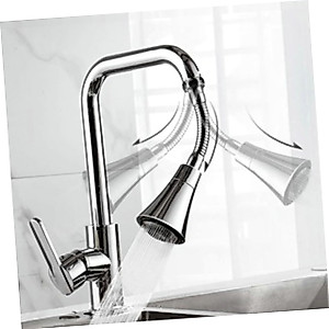 OSALADI Faucet Nozzle Faucet Extension Adapter Sink Faucet Extender Water Saving Aerator Tap Shower Faucet Utility Sink Faucet Shower Extender Bathtub Faucet Extender Lengthen Spout