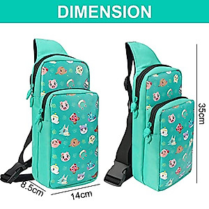 Tangaroa Switch Bag for Switch/Switch OLED - Switch Accessories Travel Crossbody Bag - Portable Backpack (ACNH)