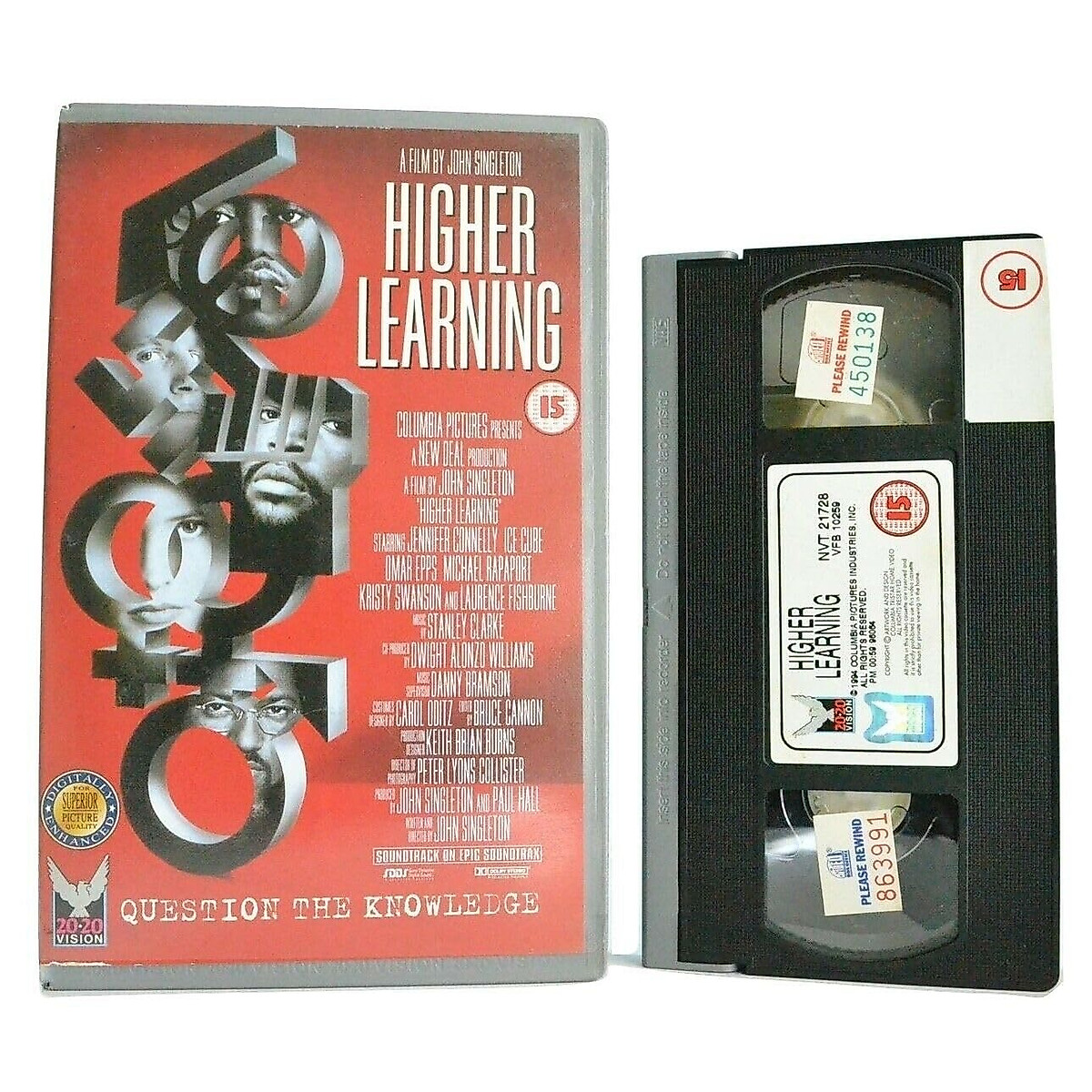 Higher Learning: Drama - Question The Knowledge - Large Box - Ex-Rental - VHS