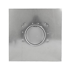 Goose Neck Painted Exhaust Roof Vent (10 Inch, Black)