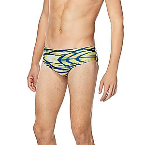 Speedo Men's Swimsuit Brief ProLT Printed Team Colors