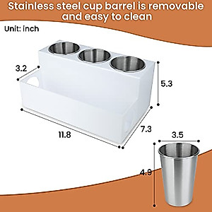 Sammery Hair Dryer Holder Countertop-Acrylic Hair Tool Organizer,Hair Styling Tools ang Accessories Organizer,Desktop Storage Box for Storing Hair Dryers, Curlers, Straighteners, Cosmetics