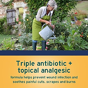 Neosporin First Aid Antibiotic Ointment Maximum Strength Pain Relief, 1-Ounce (Pack of 6)