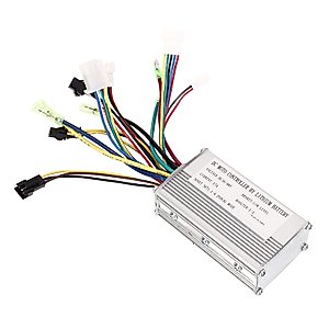DC Motor Controller with Wire Harness Motor Controller Lithium Battery for Electric 36V 48V 17A