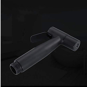Spray Shower Head Bathroom Toilet Adapter Hose Kit - Black Toilet Flushing Spray Gun, Washing Machine, Ass, Flushing Nozzle, Toilet, Toilet, pressurization