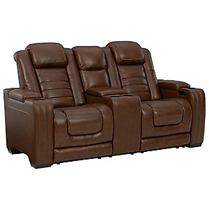 Signature Design by Ashley Backtrack Love Seats, Brown