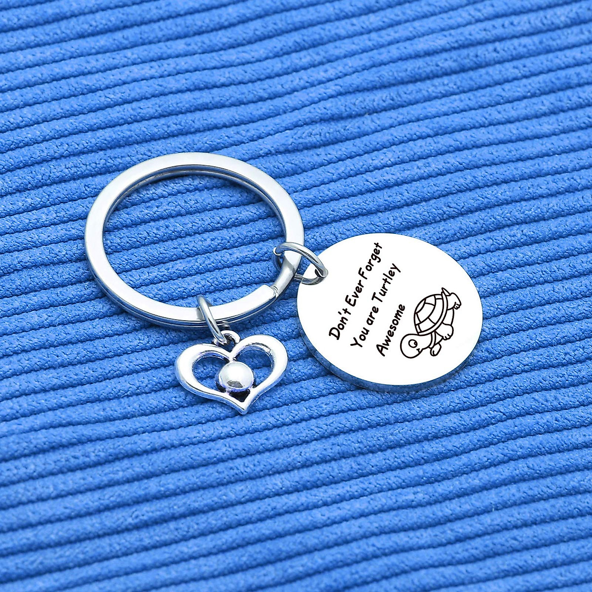 Nothers Turtle Lover Jewelry Inspirational Gift Inspirational Keychain Turtle Lover Gift (Turtle Lover Keychain)