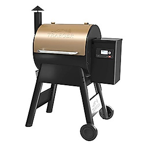 Traeger Grills Pro Series 575 Wood Pellet Grill and Smoker with BAC503 575/22 Series Full Length Grill Cover