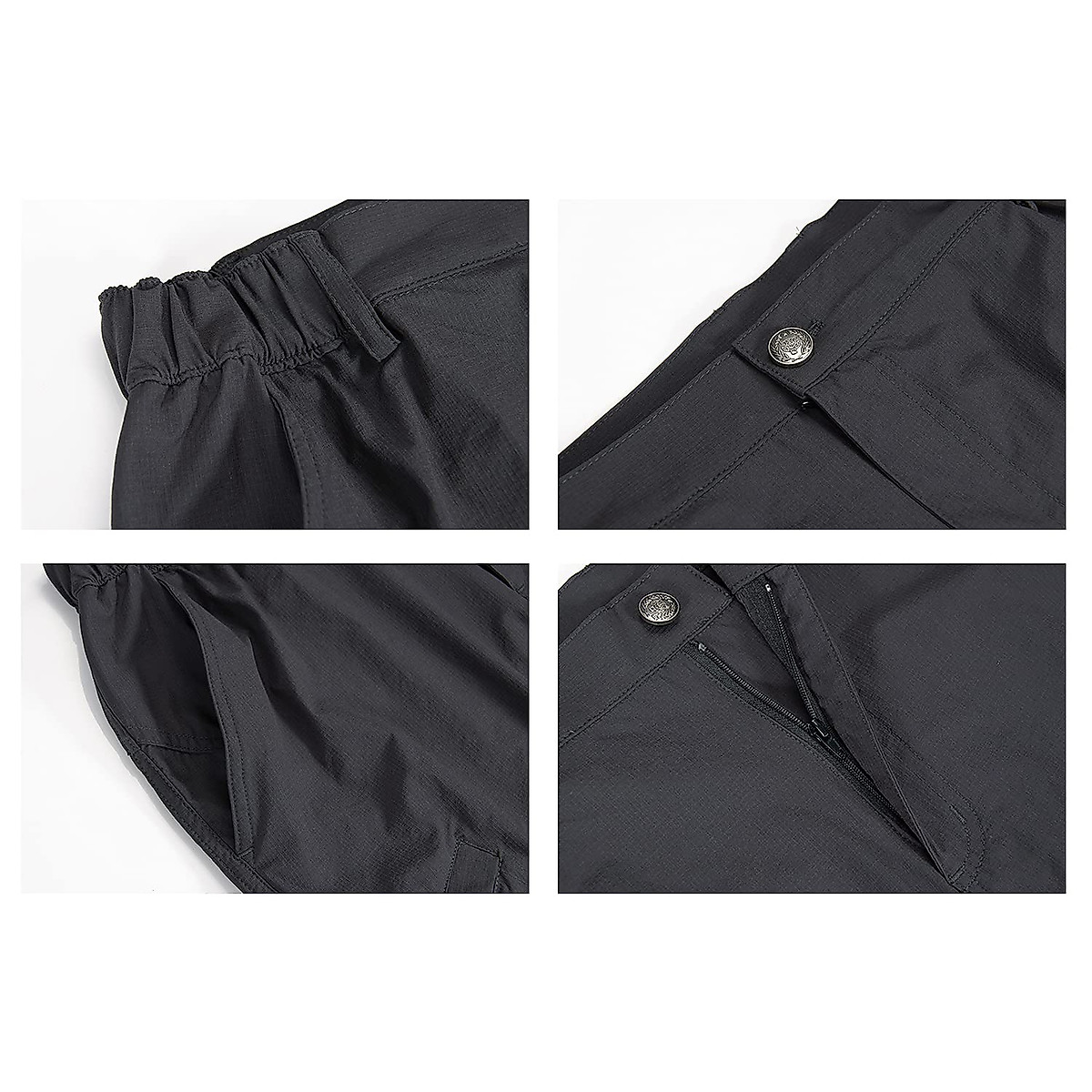 Kolongvangie Men's Lightweight Quick Dry Shorts Work Breathable Tactical Combat Training Water Sweat Resistant Cargo Short