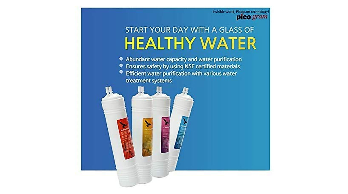 Picogram Coconut Water Filter Set - Safe & Effective