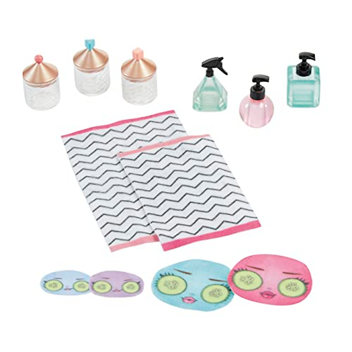 L.O.L. Surprise! Shine On Salon & Spa 5-N-1 Playset with 65+ Surprises- Working Waterfall, Light-Up Mirror, Full 360 Play and Accessories, Holiday Toy, Great Gift for Kids Girls Boys Ages 4 5 6+ Years Old