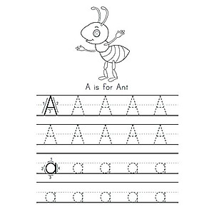 Trace Letters: Alphabet Handwriting Practice workbook for kids: Preschool writing Workbook with Sight words for Pre K, Kindergarten and Kids Ages 3-5. ABC print handwriting book