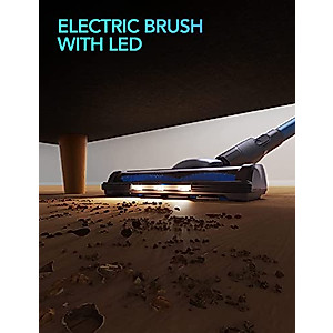 Greenote Cordless Vacuum Cleaner, 23000PA Stick Vacuum 4 in 1, 200W with Dual Digital Motor LED Headlights, 35 Mins Runtime, Handheld Lightweight Vacuum for Home Hard Floor Carpet Pet Car