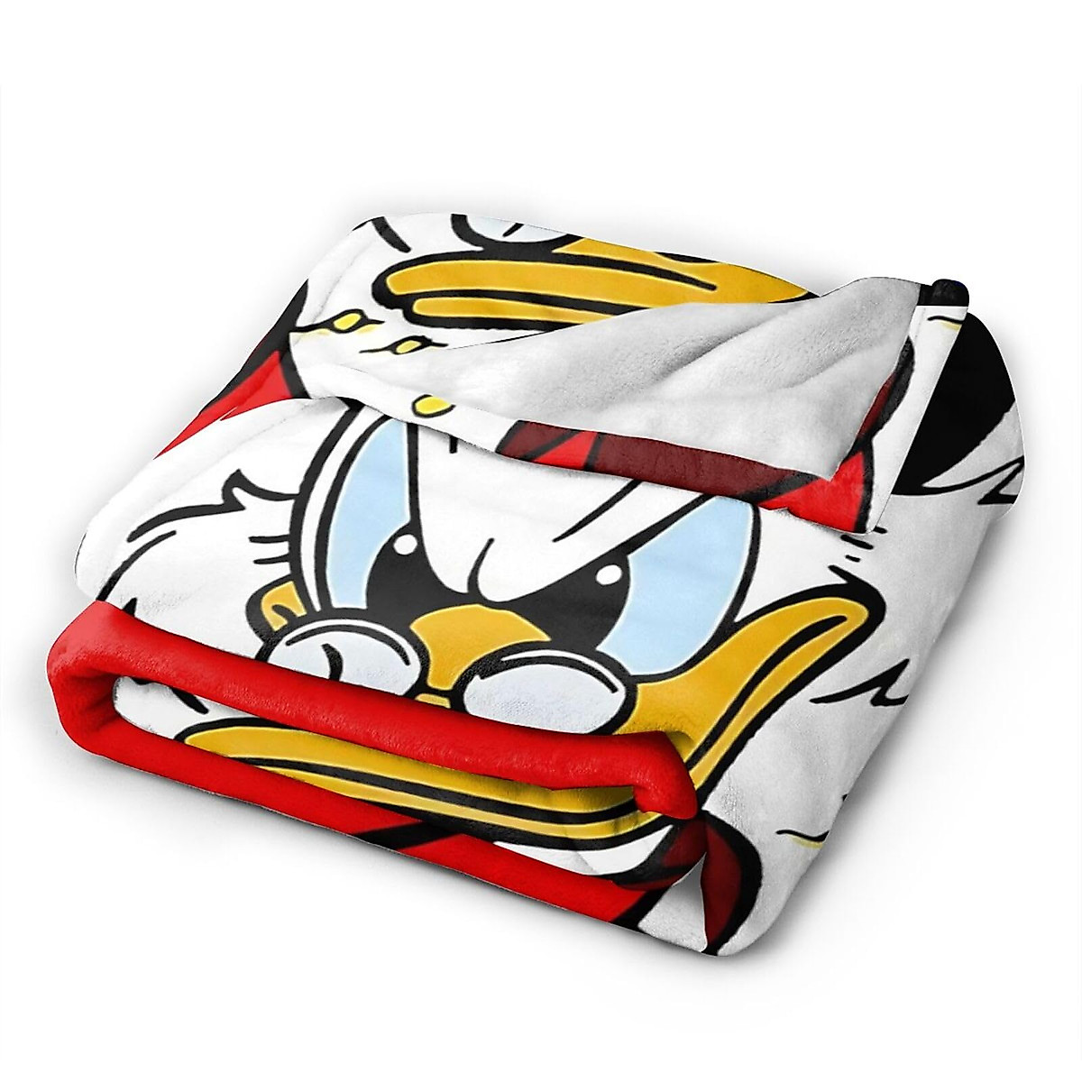 Scrooge Mcduck Blanket Soft Cozy Fleece Throw Blanket Plush Lightweight Warm Fuzzy Flannel Blankets and Throws for Boys Girls Couch Sofa Bed 60"X50"