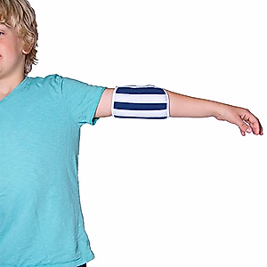 BraceAbility Pediatric Elbow Immobilizer - Arm Restraint Brace and Extension Splint to Keep Arm Straight for Toddlers / Children / Kids (Small)