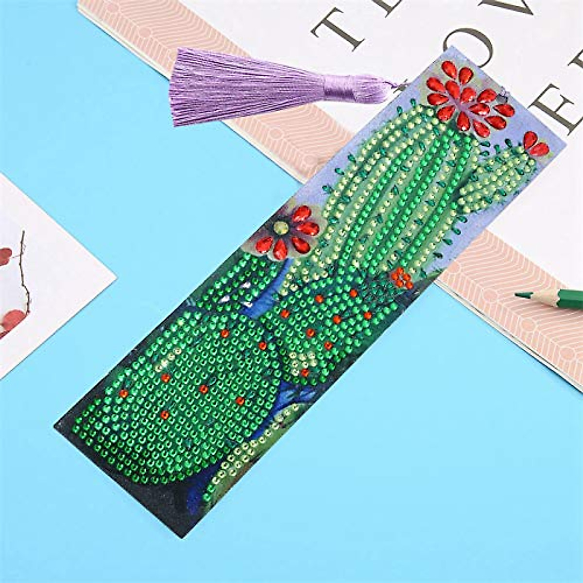 Bookmark Craft, Diamonds Painting, Handmade Bookmark, Diamonds BookmarksDiamonds Bookmarks for Students for Adults(#1)