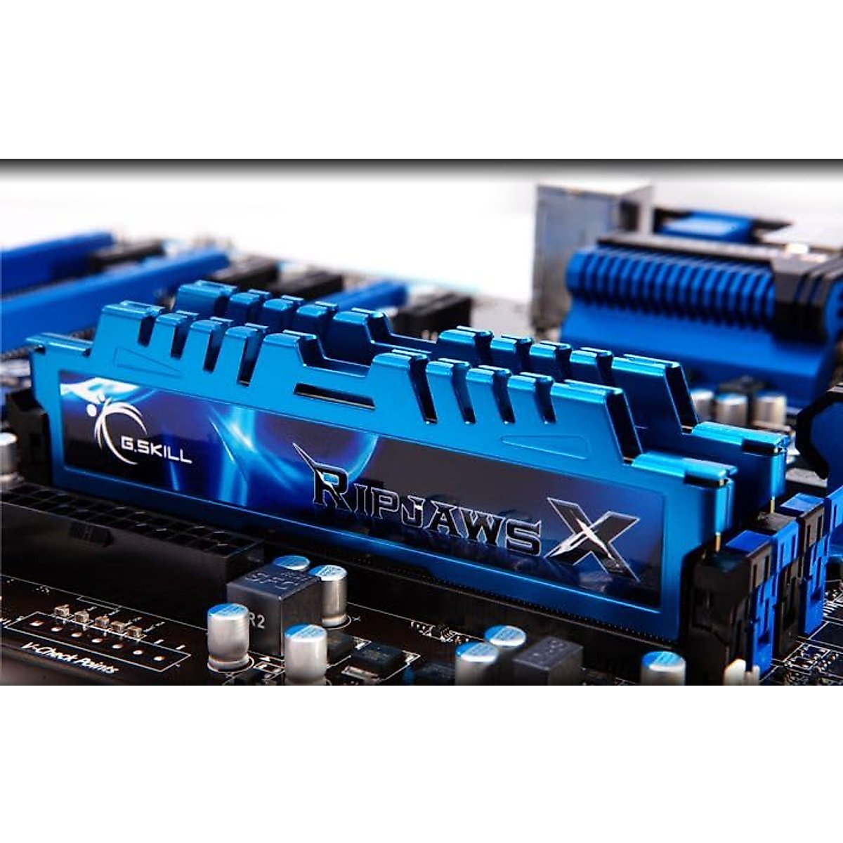 G.SKILL Ripjaws X Series 16GB (2 x 8GB) 240-Pin DDR3 SDRAM DDR3 2400 (PC3 19200) Desktop Memory Model F3-2400C11D-16GXM