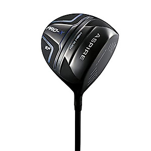 19 Piece Men's Complete Golf Club Package Set with Titanium Driver, 3 Fairway Wood, 3-4-5 Hybrids, 6-SW Irons, Putter, Stand Bag, 5 H/C's - Choose Options! (Regular Size, Special Ti-Face Driver)