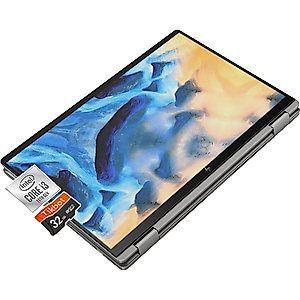 HP Chromebook x360 Touchscreen Laptop 2in1 14inch FHD IPS Display | Intel Core i3-1115G4 | 8GB RAM | 160GB Space | Backlit Keyboard | WiFi 6 | USB-C | Google Chrome |Long Battery Life