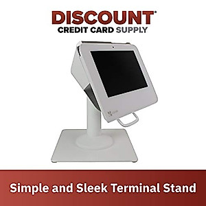 Discount Credit Card Supply DCCStands Freestanding Swivel and Tilt Clover Mini/Clover Mini 3 Terminal Stand