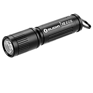 OLIGHT 90 Lumens i3E EOS PMMA TIR Lens AAA Flashlight Compact Keychain Flashlight EDC Flashlight for Night, Camping (Stellar Blue)