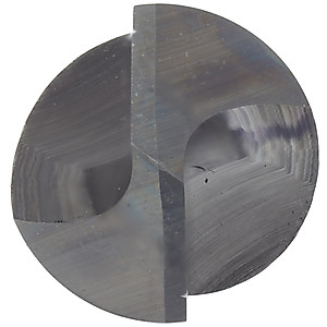 Chicago Latrobe 790 Solid Carbide Spotting Drill Bit, Regular Length, Uncoated (Bright) Finish, Round Shank, Right-Hand Spiral Flute, 120 Degree Conventional Point, 1/4" Size