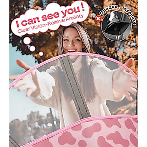 Soft Dog Cone Collar, Breathable Dog Cones for Large Medium Small Dogs, Comfortable Elizabethan Collar for Dogs After Surgery, Adjustable Dog Recovery E-Collars to Stop Licking