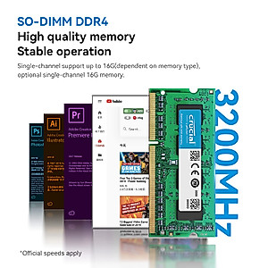 Beelink S12 Pro Mini PC, Newest 12th Gen Intel N100(4C/4T, Up to 3.4GHz, TDP 6W), 16GB DDR4 RAM 500GB PCIe x1 SSD, Mini Desktop Computer Support Dual HDMI 4K@60fps Output/WiFi6/BT5.2/USB 3.2, HTPC/ROS