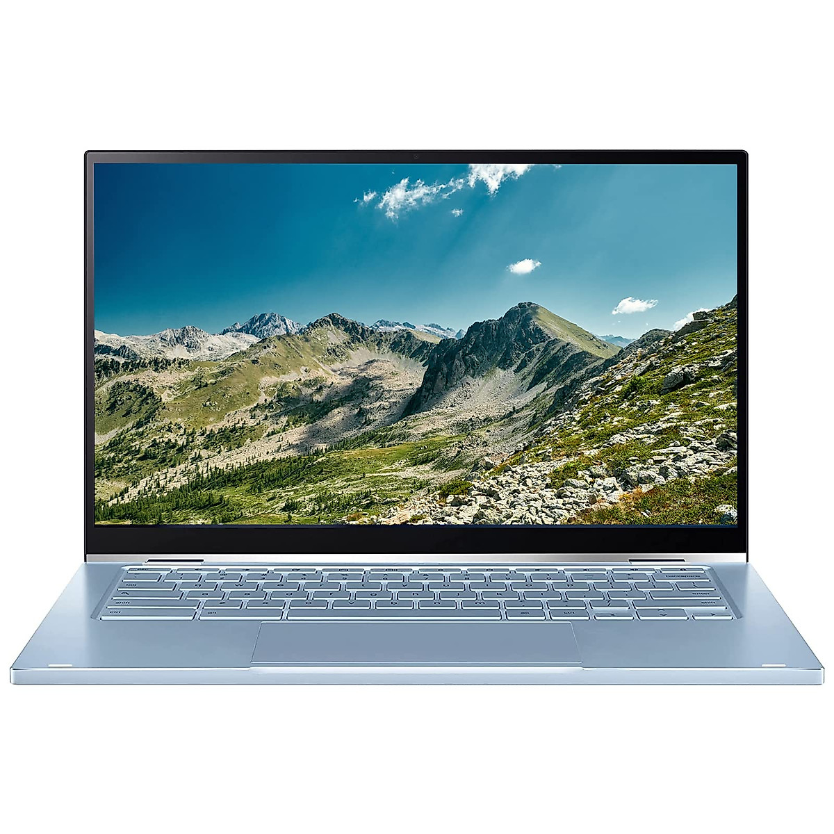 ASUS 2022 Chromebook Flip 14'' FHD 2-in-1 Touchscreen Convertible Laptop Computer for Home and Student, Intel Core M3-8100Y, 8GB RAM 64GB eMMC + 32GB SD Card, HD Graphic, Webcam, Chrome OS