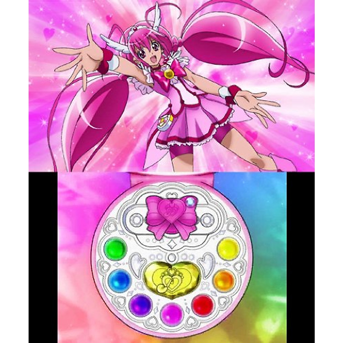 New Nintendo 3DS Smile Precure Let's go Marchen World Japan import