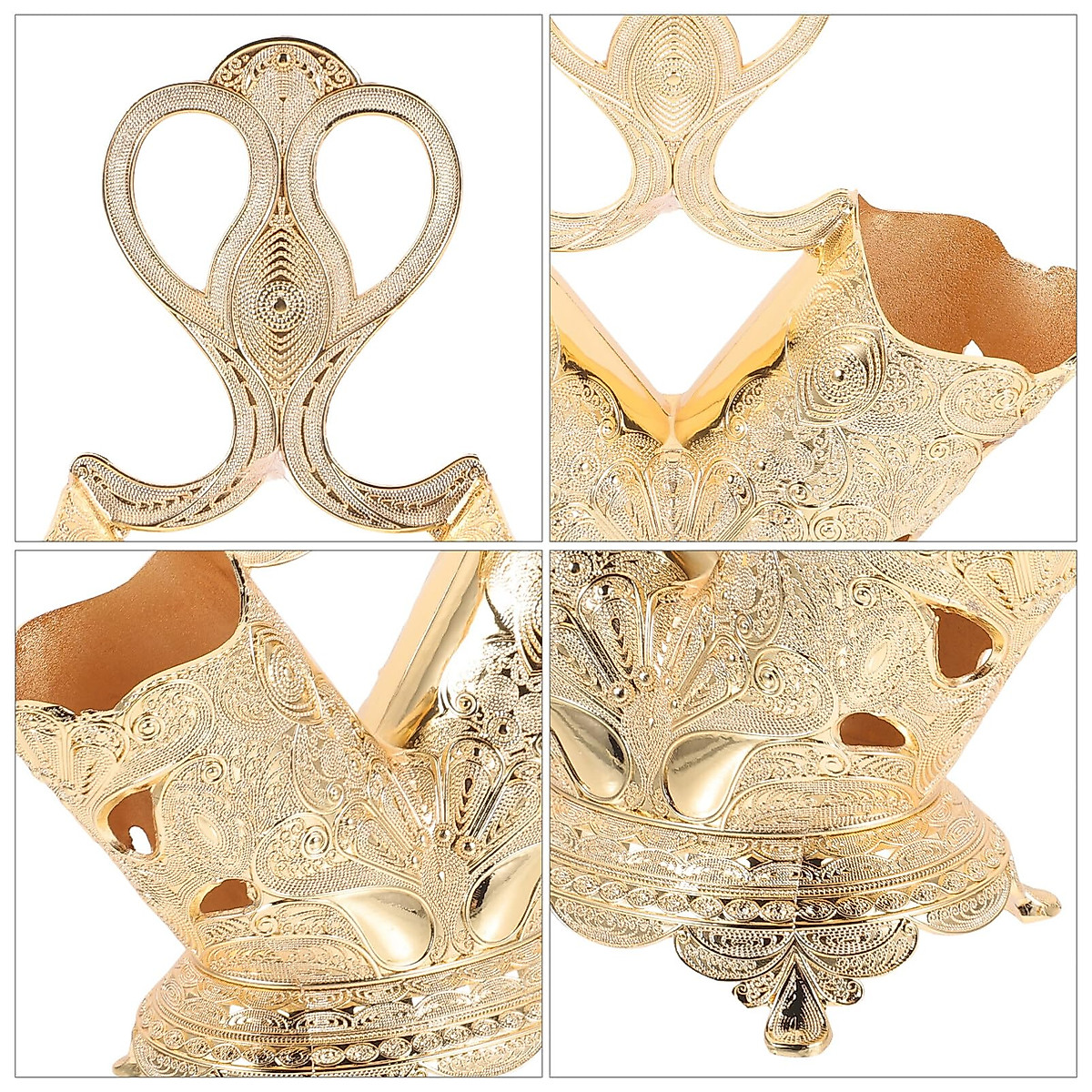 Cabilock Metal Utensil Silverware Organizer Spoon and Fork Holder European Style Utensils Holder Counter Storage Holder for Coffee Bar Dining Room Kitchen