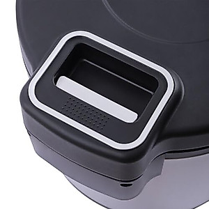 Commercial Rice Warmer, 20QT Portable Stainless Steel Heating Non-Stick Inner Pot Rice Heater, Dual Temperature Control Design, Makes Soups, Stews, Grains, Cereals, for Restaurant Party Family