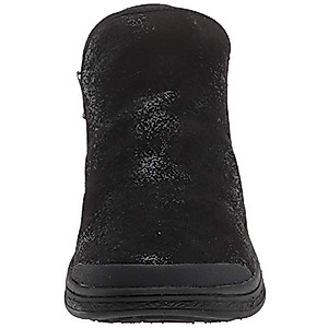 BZees Women's Domino Ankle Boot, Black Fabric, 8