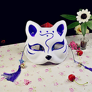 Lynkaye White Plain Masks,16 pcs DIY Unpainted Masquerade Masks Craft Mardi Gras Dance Cosplay Party Mask Costume (16 Pcs) (Style B)