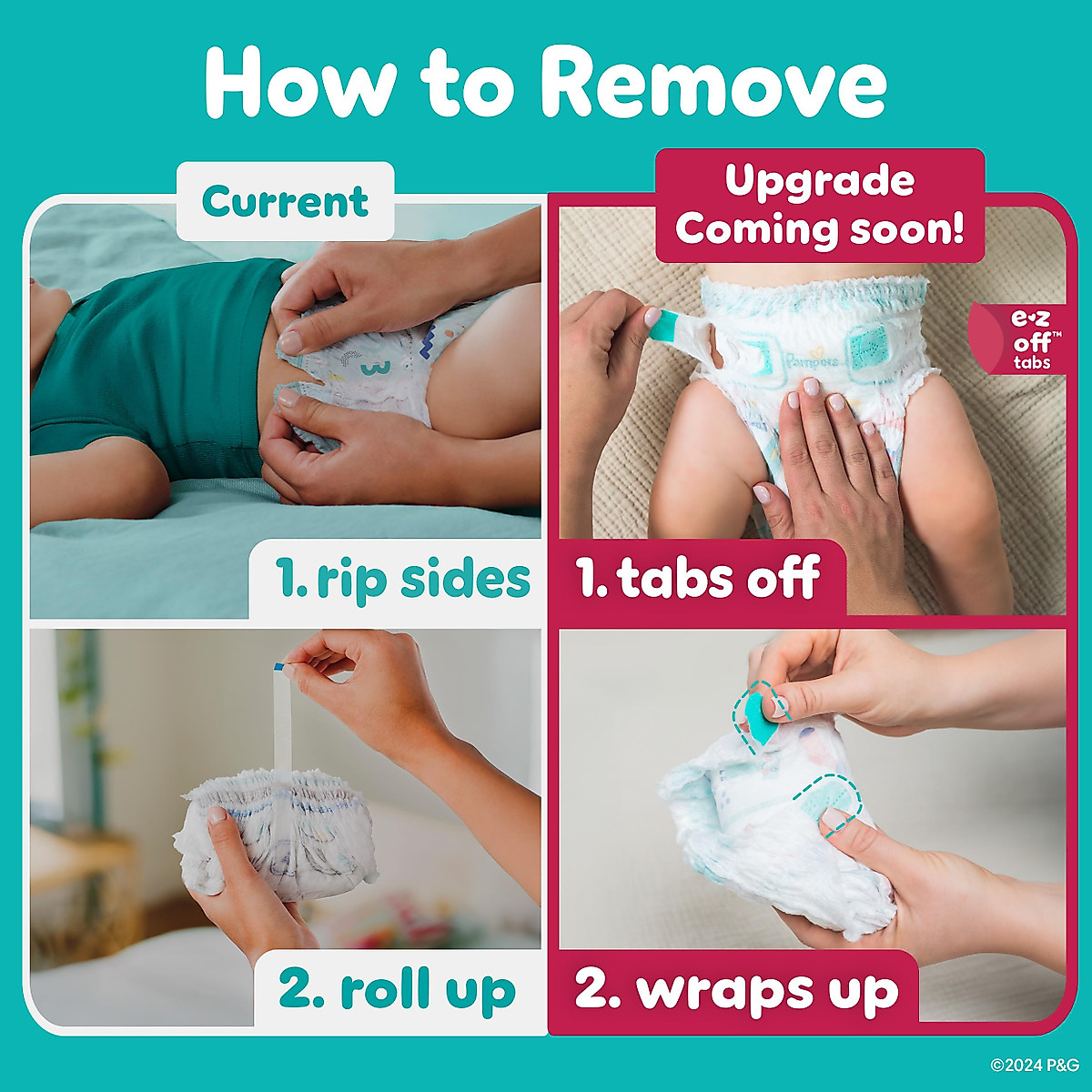 Pampers Cruisers 360 Diapers Size 4 64 Count