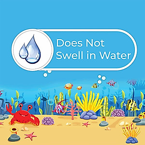 Swim Diapers, swim pants for Little Swimmers Size 4-5(15-40 LBS, Count- 17 PCs), Disposable diaper for Splashers