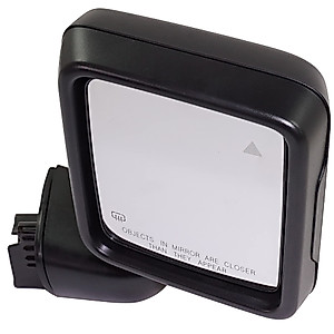 Kool Vue Passenger Side Power Heated Mirror for Jeep Wrangler 2018-2023 With Blind Spot Monitor Textured