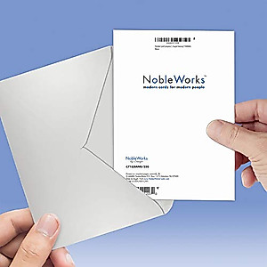 The Best Card Company - Anniversary Greeting Card with Envelope - Loving Stationery for Spouse - Cat Got Your Tongue C7183IANG