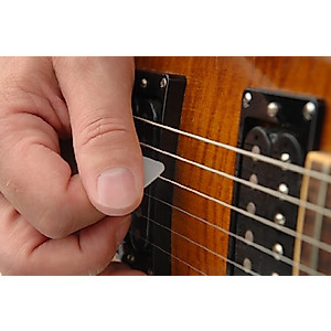 D'Addario Accessories Nylflex Guitar Picks - Nylon Guitar Picks with Grip - Great for Vintage Electric Sounds and Acoustic Strumming - 10 pack, Light (.50mm)