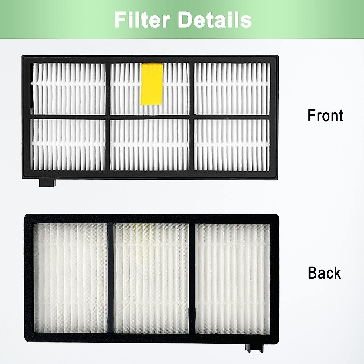 9 Pack Replacement Parts Compatible for iRobot Roomba 800 900 Series 960 860 805 850 980 861 864 866 870 871 880 890 891 981 985 961 Vacuum Cleaner,1 Set Roller Brushes,4 Filters,4 Side Brushes