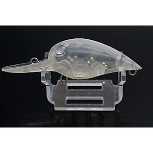 10pcs Unpainted Fishing Lures 9.8cm 15.19g Crankbait FishingTopwater Freshwater Topwater Artifical Minnow Bait Blanks Fishing Plugs Spoons LQN10#