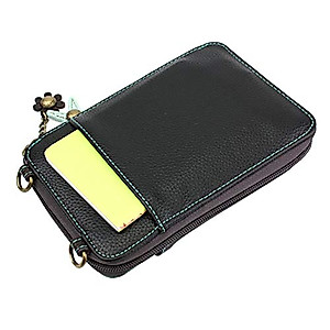 Chala Sea Turtle Wallet Crossbody Handbag - Convertable Strap, 5.25"W x 7.5"H x 1.5"D