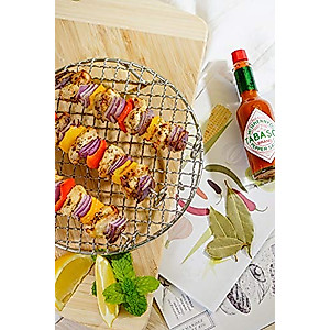 CAXXA Round 304 (18/8) Stainless Steel Canning Rack, Backing Rack, Cooling Rack (8 Inch)